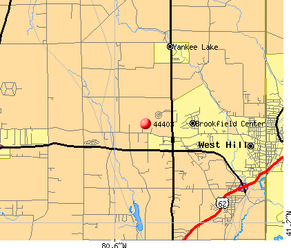 44403 Zip Code (Brookfield Center, Ohio) Profile - homes, apartments ...