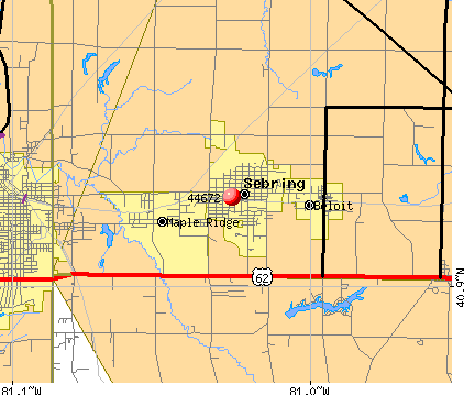 44672 Zip Code (Sebring, Ohio) Profile - homes, apartments, schools ...