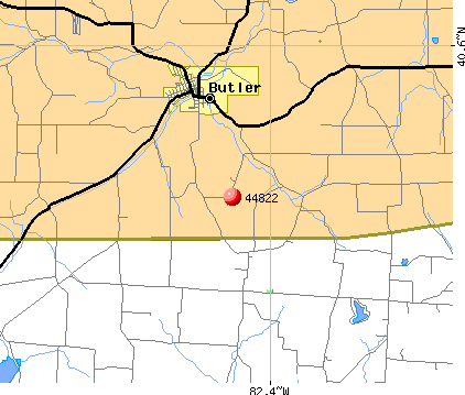 44822 Zip Code (Butler, Ohio) Profile - homes, apartments, schools ...