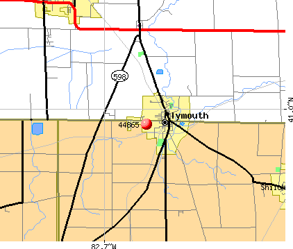 44865 Zip Code (Plymouth, Ohio) Profile - homes, apartments, schools ...