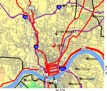 45219 Zip Code (Cincinnati, Ohio) Profile - homes, apartments, schools ...