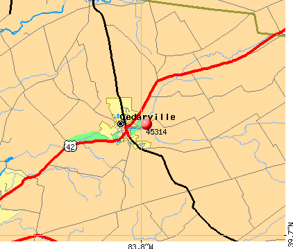 45314 Zip Code (Cedarville, Ohio) Profile - homes, apartments, schools ...