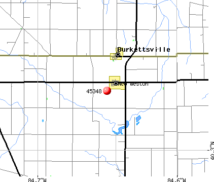 45348 Zip Code (New Weston, Ohio) Profile - homes, apartments, schools ...