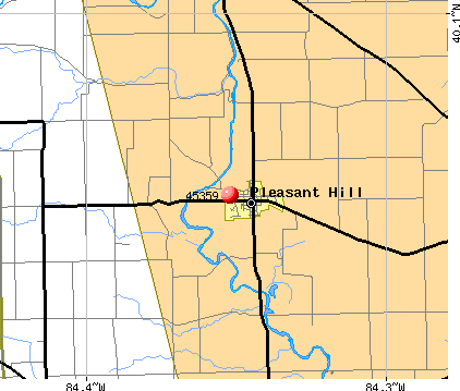 Pleasant Hill Zip Code Map - Map