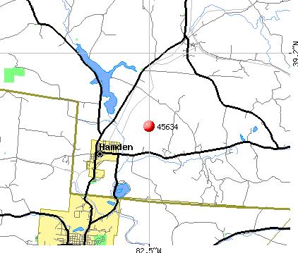 45634 Zip Code (Hamden, Ohio) Profile - homes, apartments, schools ...
