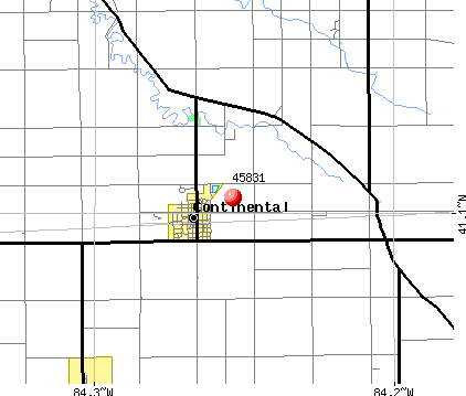 45831 Zip Code (Continental, Ohio) Profile - homes, apartments, schools ...