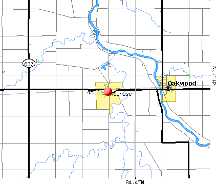 45861 Zip Code (Melrose, Ohio) Profile - homes, apartments, schools ...