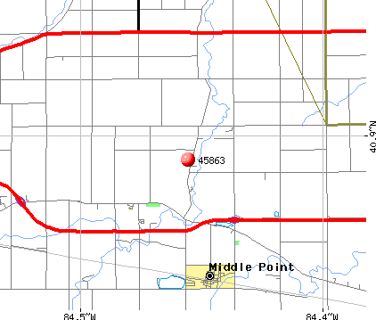 45863 Zip Code (Middle Point, Ohio) Profile - homes, apartments ...