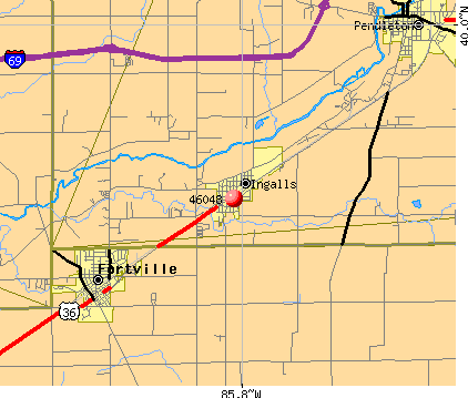 46048 Zip Code (Ingalls, Indiana) Profile - homes, apartments, schools ...