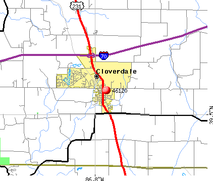 46120 Zip Code (Cloverdale, Indiana) Profile - homes, apartments ...