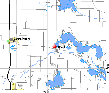 46538 Zip Code (Leesburg, Indiana) Profile - homes, apartments, schools ...