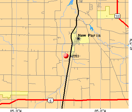 46553 Zip Code (New Paris, Indiana) Profile - homes, apartments ...