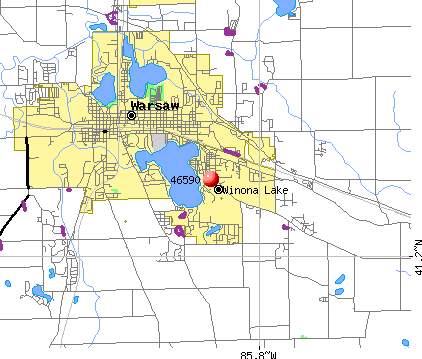 46590 Zip Code (Winona Lake, Indiana) Profile - homes, apartments ...