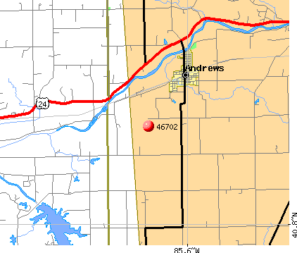 46702 Zip Code (Andrews, Indiana) Profile - homes, apartments, schools ...