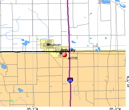 46705 Zip Code (Ashley, Indiana) Profile - homes, apartments, schools ...