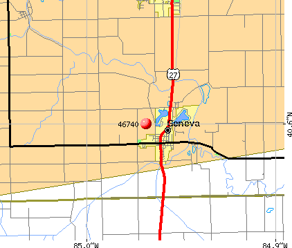 46740 Zip Code (Geneva, Indiana) Profile - homes, apartments, schools ...