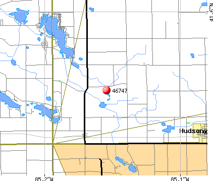46747 Zip Code (Hudson, Indiana) Profile - homes, apartments, schools ...