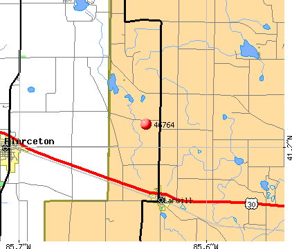 46764 Zip Code (Larwill, Indiana) Profile - homes, apartments, schools ...