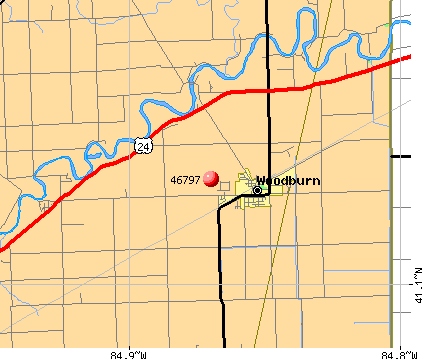 46797 Zip Code (Woodburn, Indiana) Profile - homes, apartments, schools, population, income ...