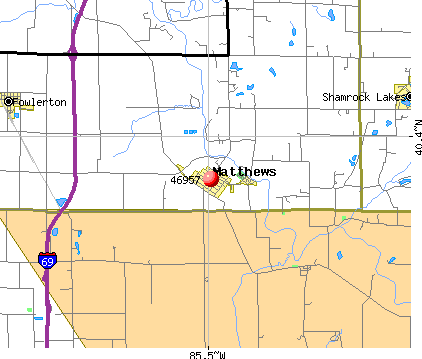 46957 Zip Code (Matthews, Indiana) Profile - homes, apartments, schools ...