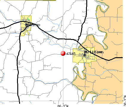 47145 Zip Code (Milltown, Indiana) Profile - homes, apartments, schools ...