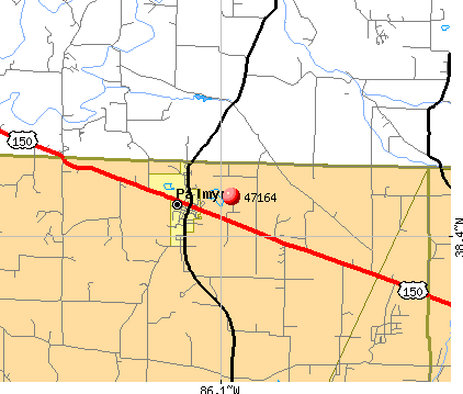 47164 Zip Code (Palmyra, Indiana) Profile - homes, apartments, schools ...