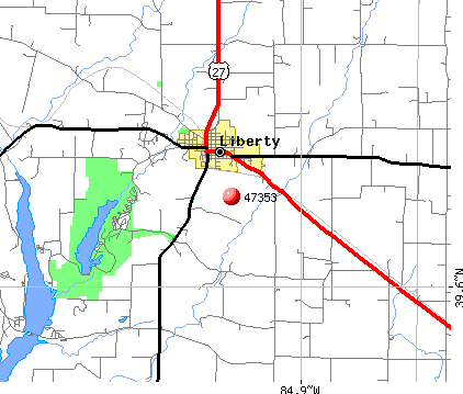 47353 Zip Code (Liberty, Indiana) Profile - homes, apartments, schools ...