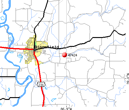 47424 Zip Code (Bloomfield, Indiana) Profile - homes, apartments ...
