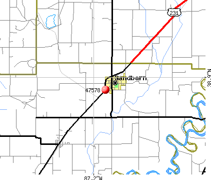 47578 Zip Code (Sandborn, Indiana) Profile - homes, apartments, schools ...