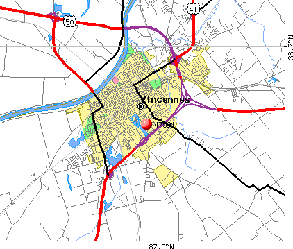 47591 Zip Code (Vincennes, Indiana) Profile - homes, apartments ...