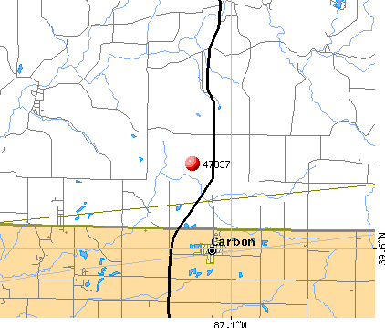 47837 Zip Code (Carbon, Indiana) Profile - homes, apartments, schools ...