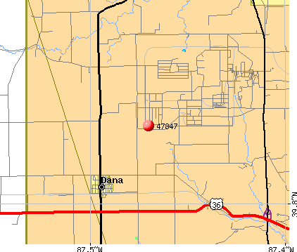 47847 Zip Code (Dana, Indiana) Profile - homes, apartments, schools ...