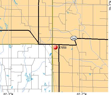 47858 Zip Code (Indiana) Profile - homes, apartments, schools ...