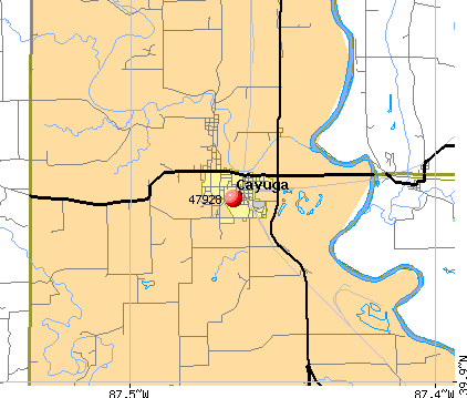 47928 Zip Code (Cayuga, Indiana) Profile - homes, apartments, schools ...