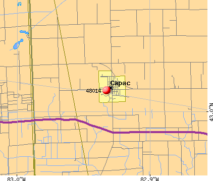 48014 Zip Code (Capac, Michigan) Profile - homes, apartments, schools ...