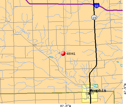 48041 Zip Code (Memphis, Michigan) Profile - homes, apartments, schools ...