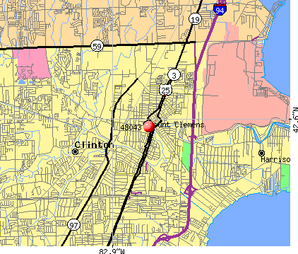 48043 Zip Code (Mount Clemens, Michigan) Profile - homes, apartments ...