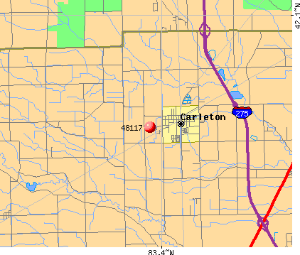48117 Zip Code (Carleton, Michigan) Profile - homes, apartments ...