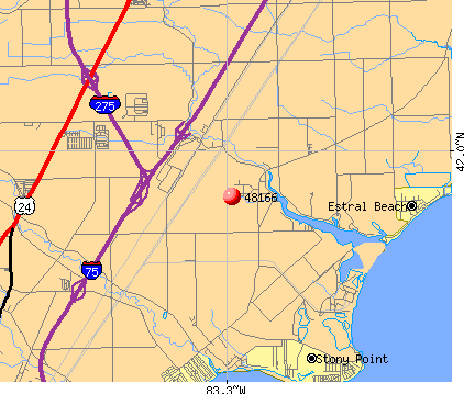 48166 Zip Code (Stony Point, Michigan) Profile - homes, apartments ...