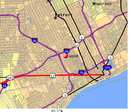 48208 Zip Code (Detroit, Michigan) Profile - homes, apartments, schools ...