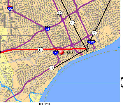 48216 Zip Code (Detroit, Michigan) Profile - homes, apartments, schools ...