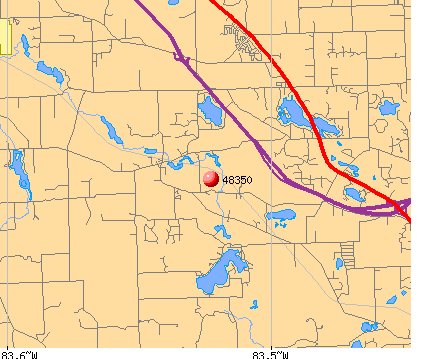 48350 Zip Code (Michigan) Profile - homes, apartments, schools ...