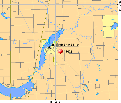 48421 Zip Code (Barnes Lake-Millers Lake, Michigan) Profile - homes ...