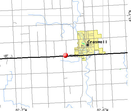 48422 Zip Code (Croswell, Michigan) Profile - homes, apartments ...