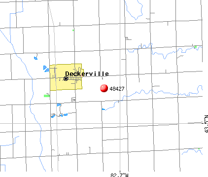 48427 Zip Code (Deckerville, Michigan) Profile - homes, apartments ...