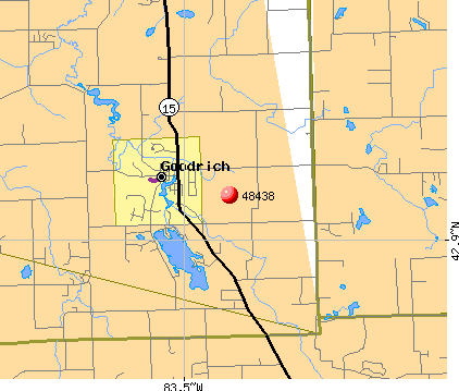 48438 Zip Code (Goodrich, Michigan) Profile - homes, apartments ...