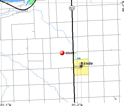48445 Zip Code (Kinde, Michigan) Profile - homes, apartments, schools ...