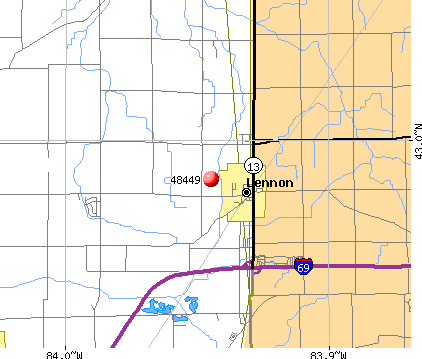 48449 Zip Code (Lennon, Michigan) Profile - homes, apartments, schools ...