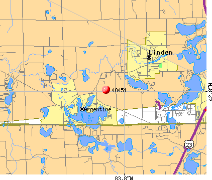 48451 Zip Code (Argentine, Michigan) Profile - homes, apartments ...