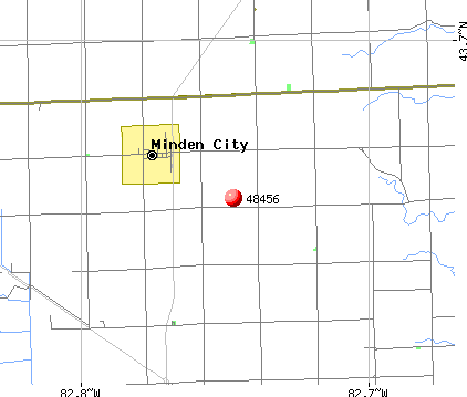 48456 Zip Code (Minden City, Michigan) Profile - homes, apartments ...